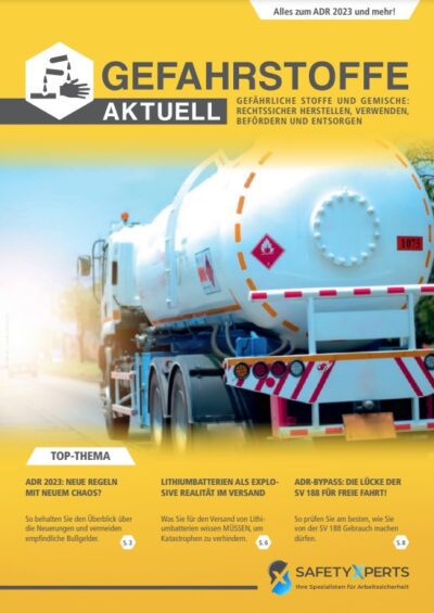 Spezial: Alles zum ADR 2023 und mehr - SafetyXperts