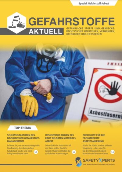 Spezial: Gefahrstoff Asbest - SafetyXperts