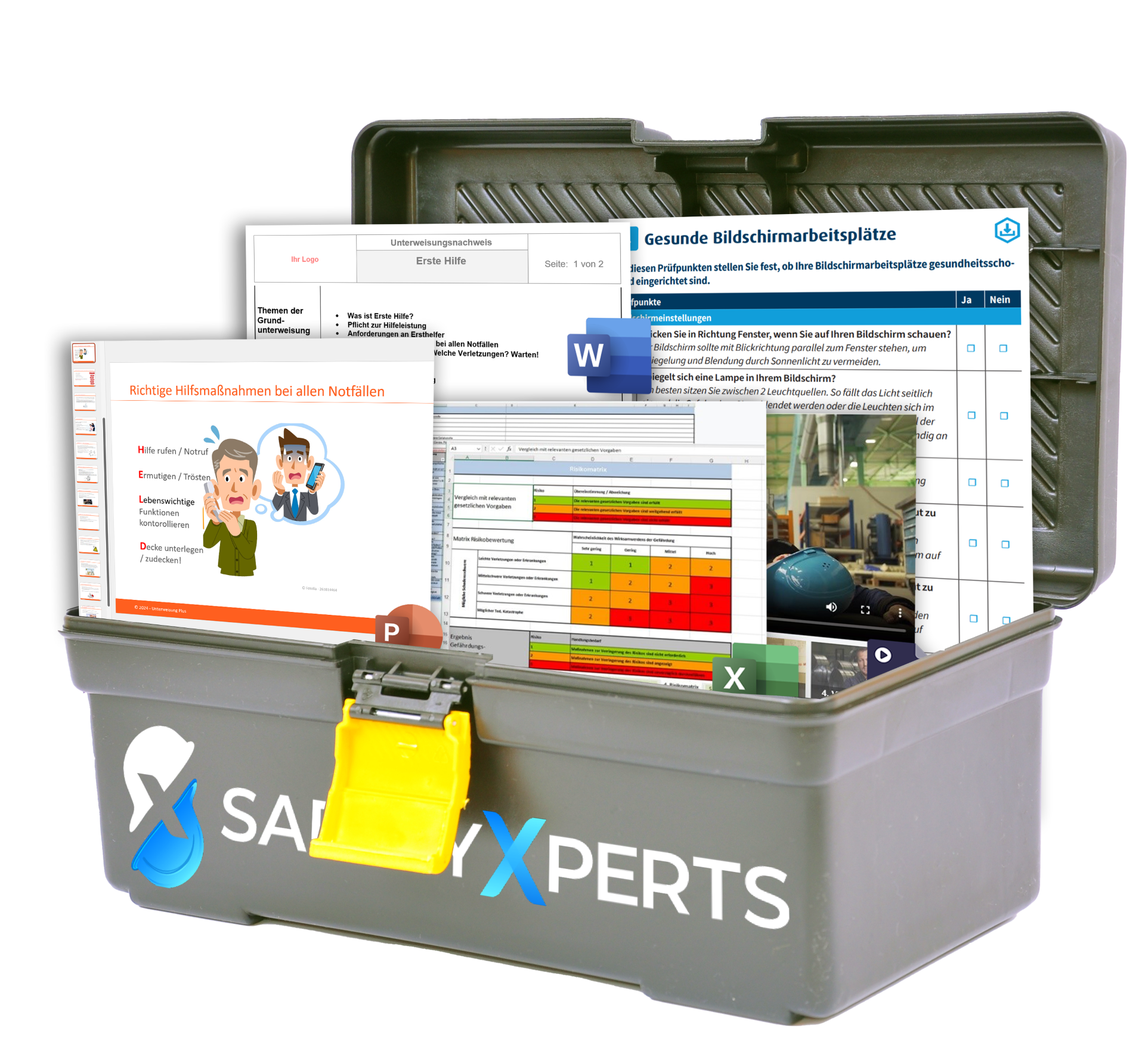 Ihr Willkommensgeschenk: das 103-teilige Sifa-Entlastungspaket - SafetyXperts