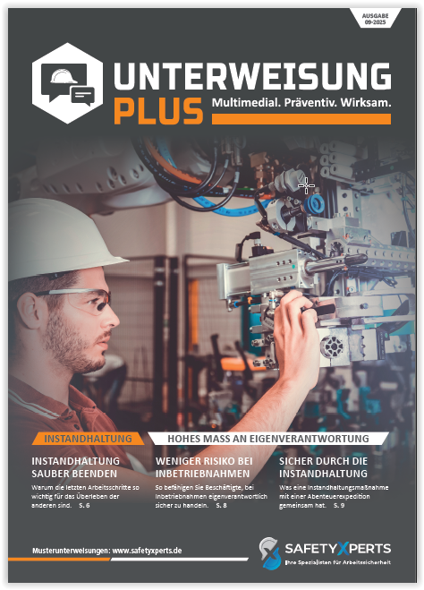 Instandhaltungsarbeiten - 09/2025 - SafetyXperts